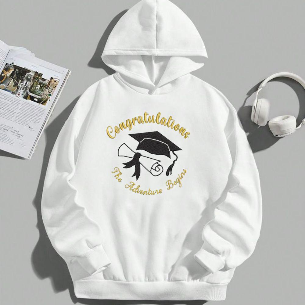Congratulations Congrats Convocation Graduation Embroidery Machine ...