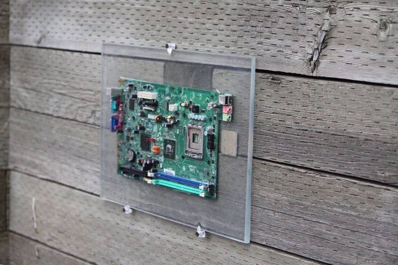 Motherboard Wall Art 12 x 18 Intel Motherboard | Etsy