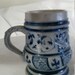 Ceramic Blue Grey Stein - Etsy
