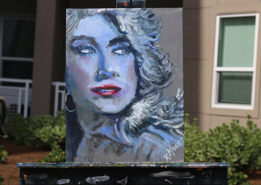 Dolly Parton Original Oil Painting - Etsy