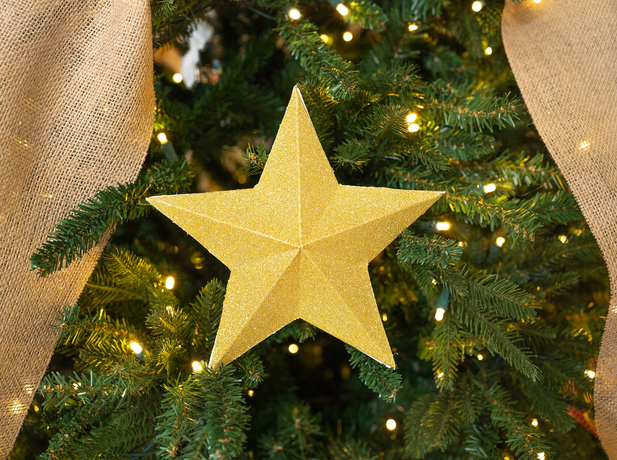 Plantilla de decoración de estrella de Navidad 3D - Cricut - archivos ...