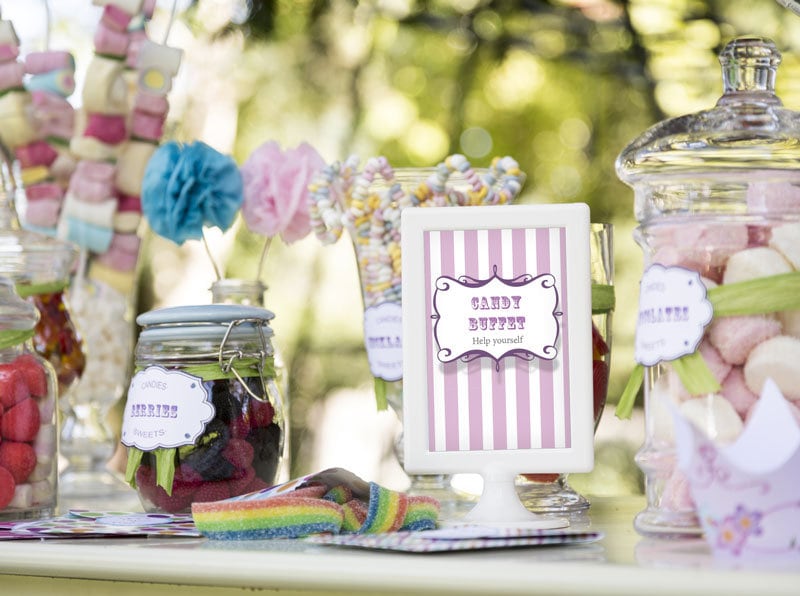 Candy Buffet Labels and Sign Party Favor Direct Download Cutting Files ...