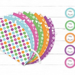 Birthday / Party Hat Printable PDF Direct Download - Etsy