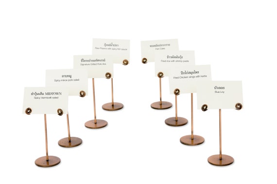 Menu Buffet Labels Food Tags Digital Design Size 4.8cm X | Etsy