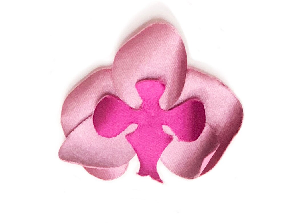 Orchid Template - Paper Flower Template - Party Decoration and Gift ...