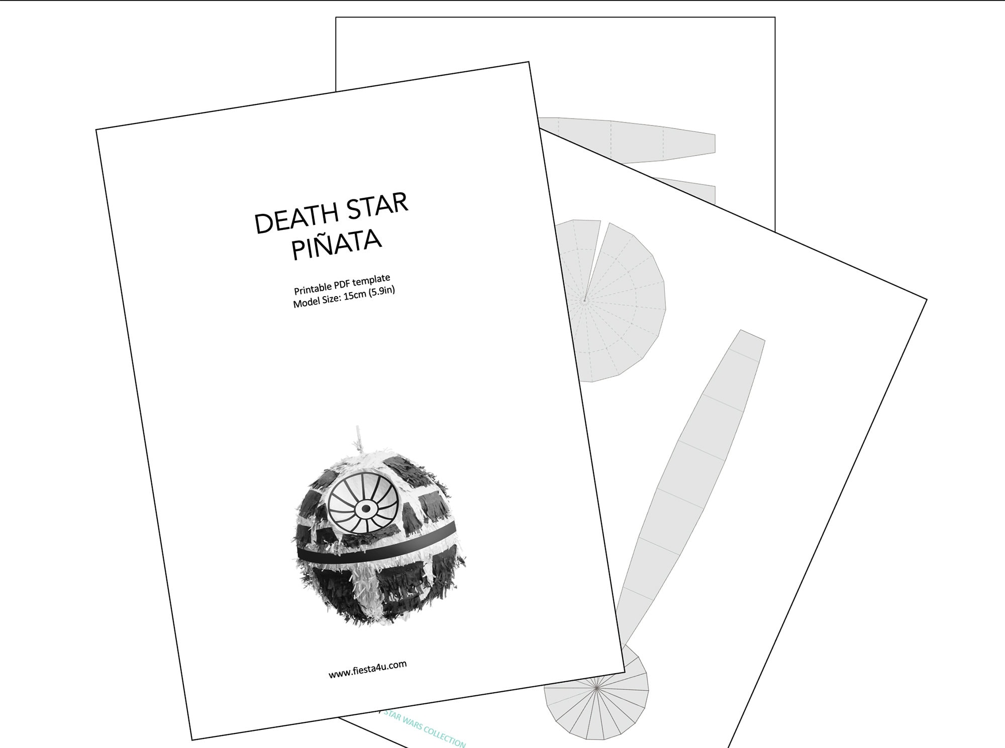 Star Pinata Outline