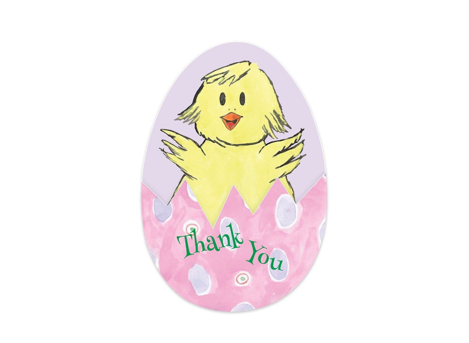 Easter Egg Thank You Card Hand-painted cutting Files DXF - Etsy