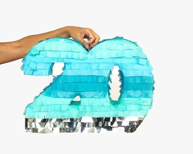 Plantillas para hacer una piñata numero 2 - Numero 2 3D - Decoración de ...