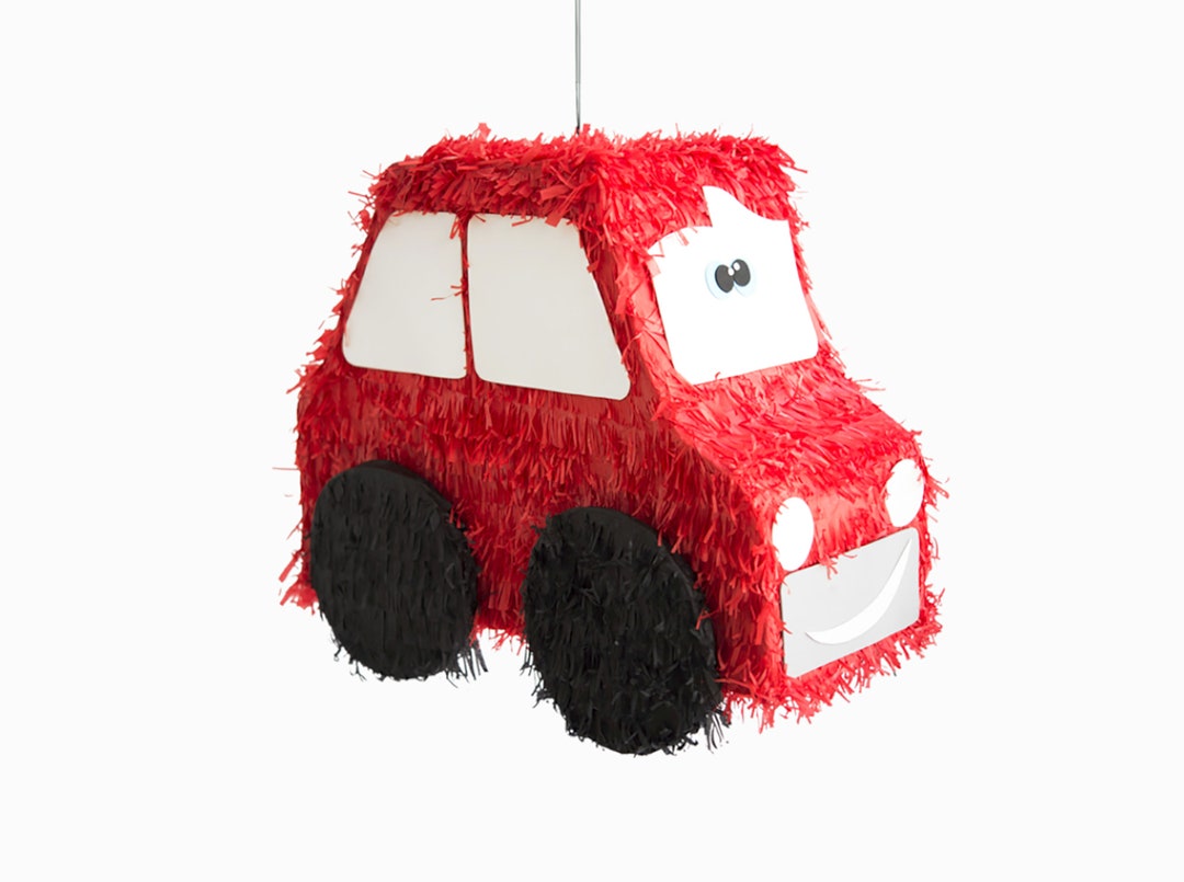 Cars Piñata Template and Instructions Rayo Mcqueen PDF Download Cut ...
