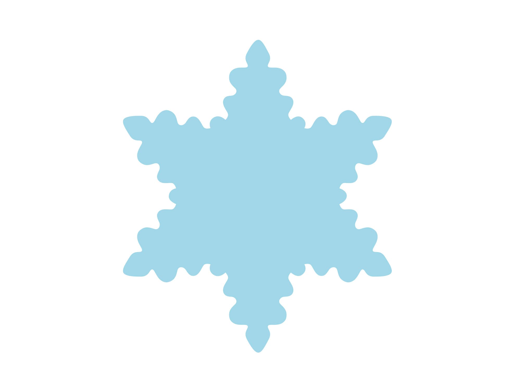 Snowflake Frozen Star Decoration Templates Set Cricut - Etsy