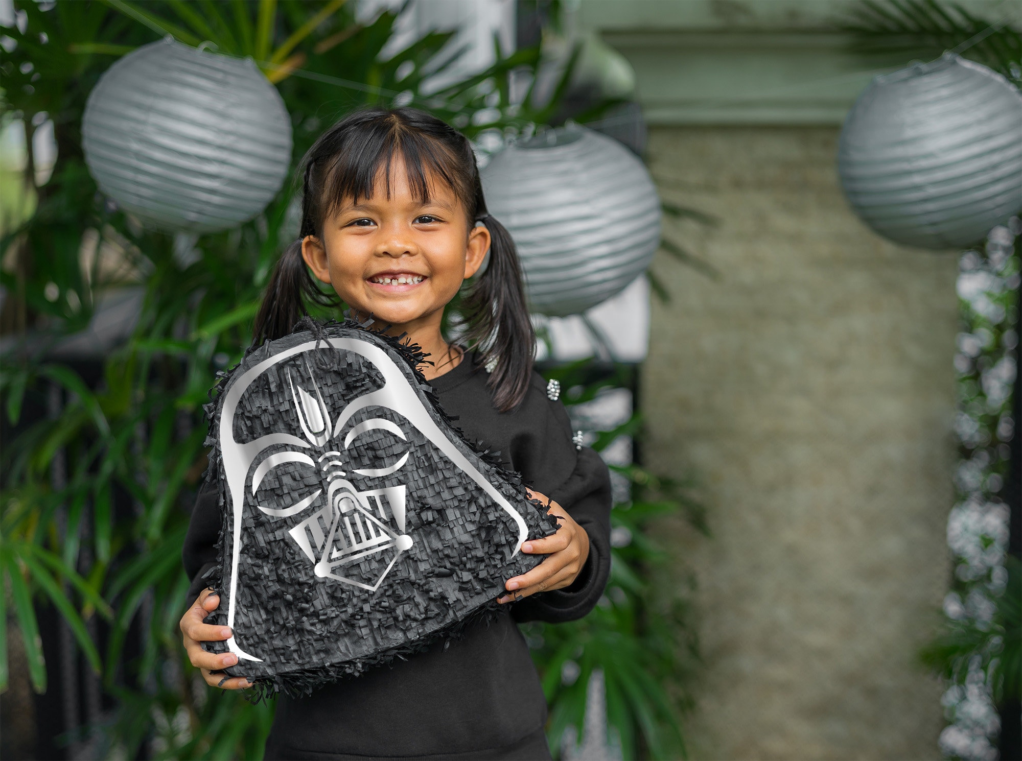 Darth Vader Piñata Template - Star Wars Party Favor and Game - PDF, SVG ...