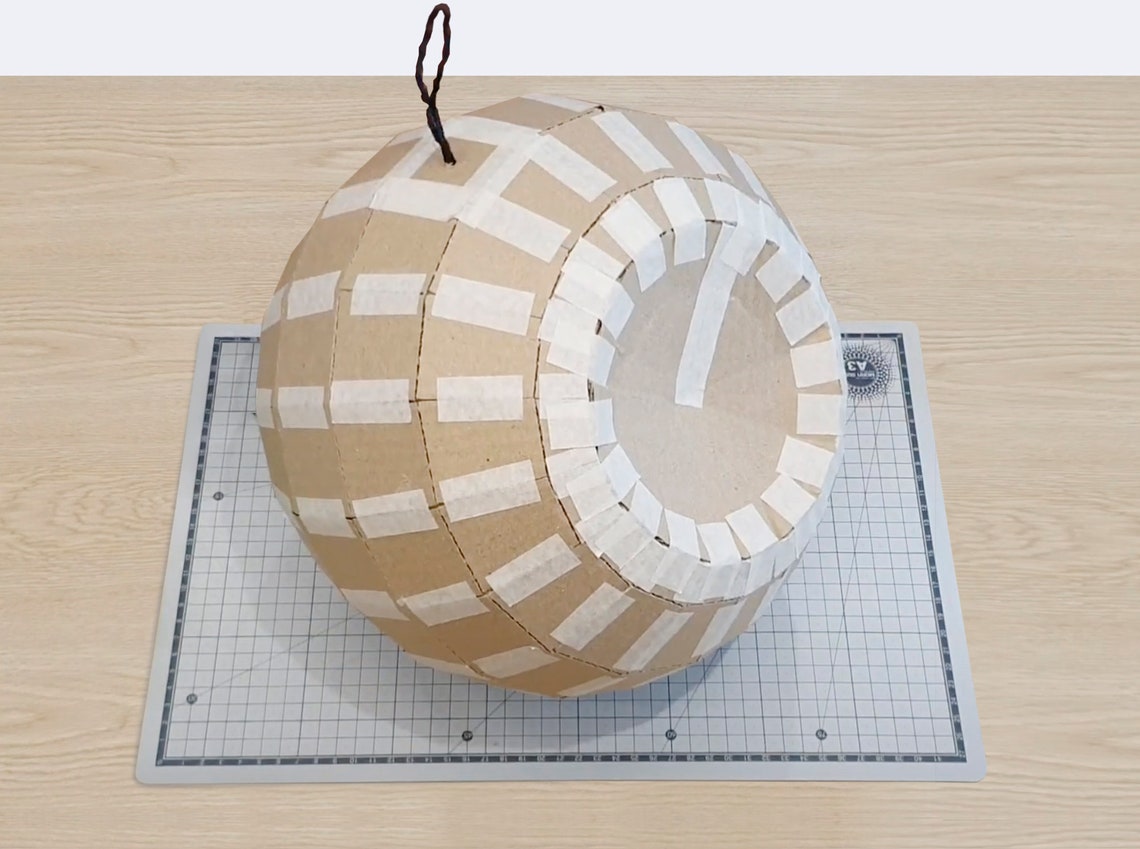 Death Star Piñata Template - Star Wars Party Favor and Game - PDF, SVG ...