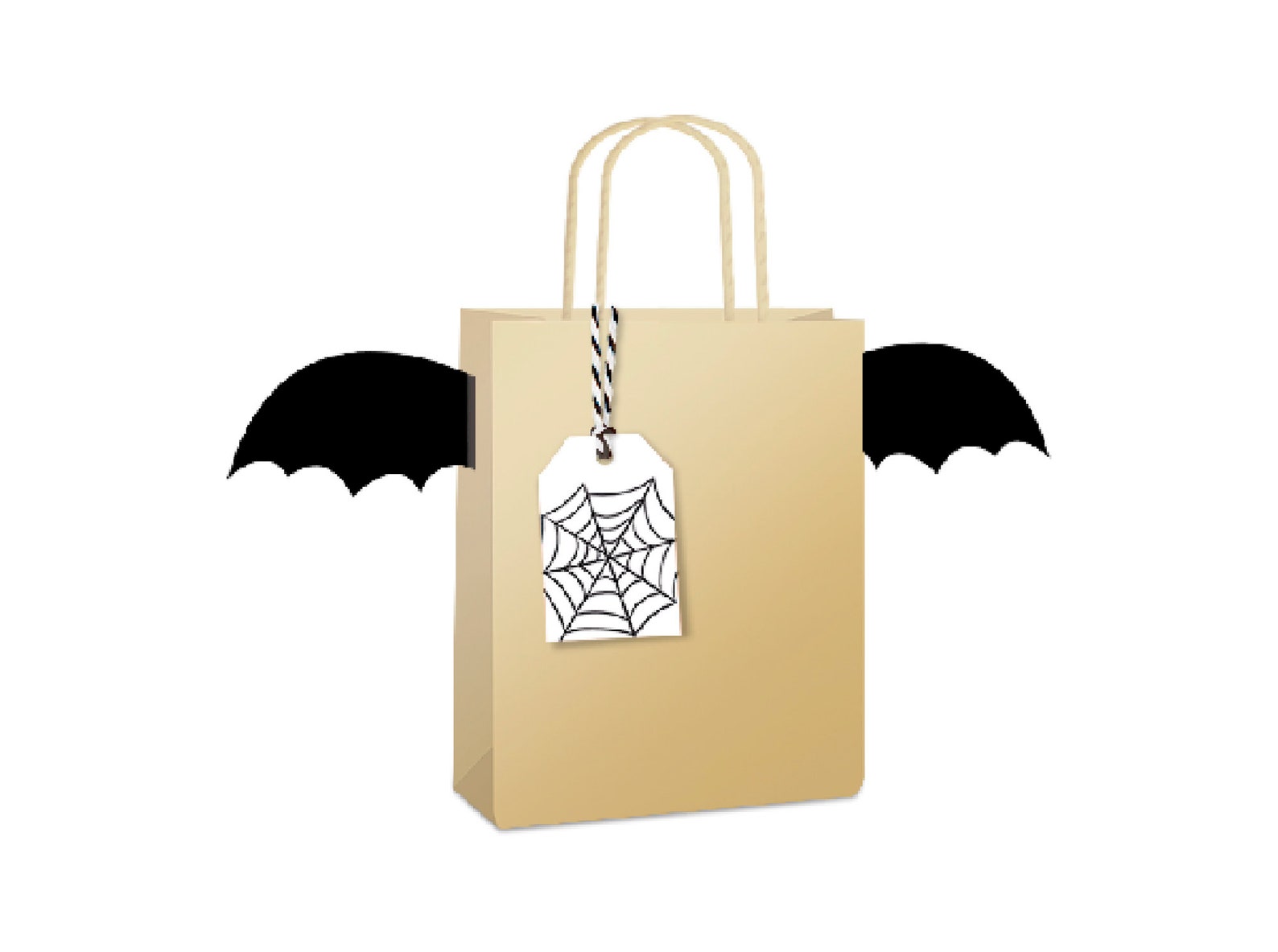 Bat Wings for Paper Cup, Gift Bag Decorating - Wings Template - Cricut ...