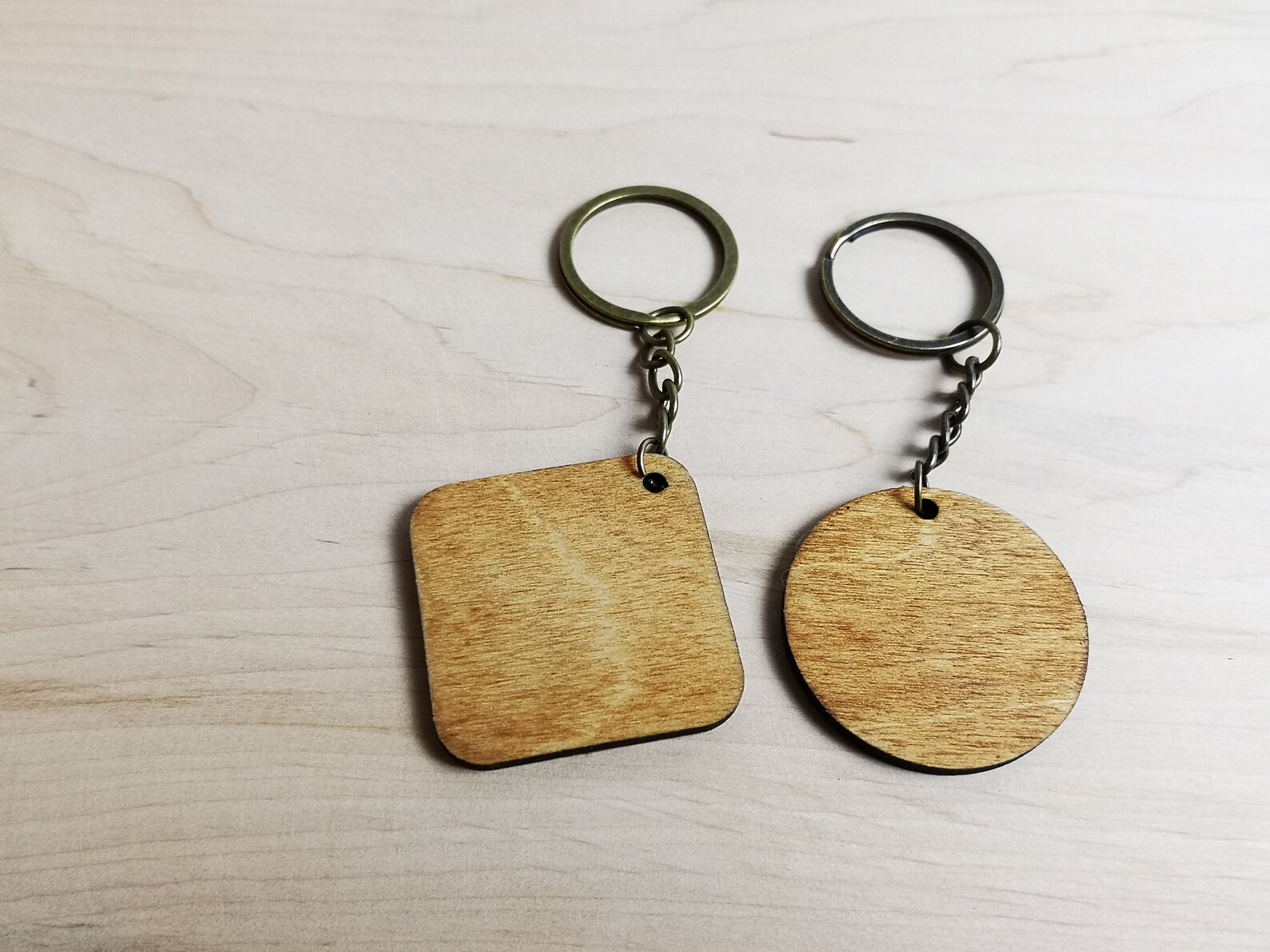 Custom Keychain With Business Logo Engraved Keyring With - Etsy