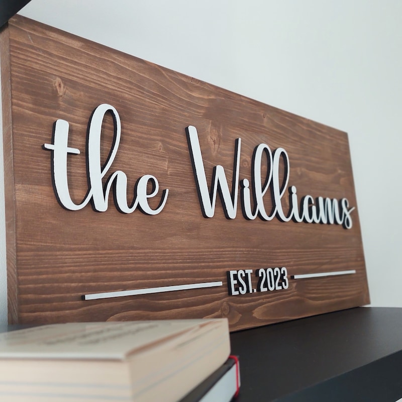 Custom Wooden Sign - Etsy
