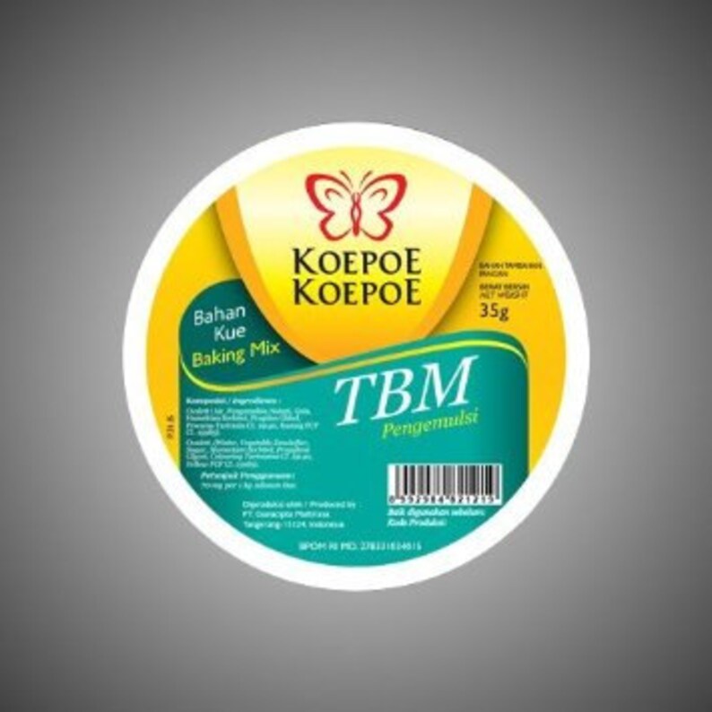 Koepoe-koepoe Baking Mix Emulsifier TBM ovalette/ovalett - Etsy