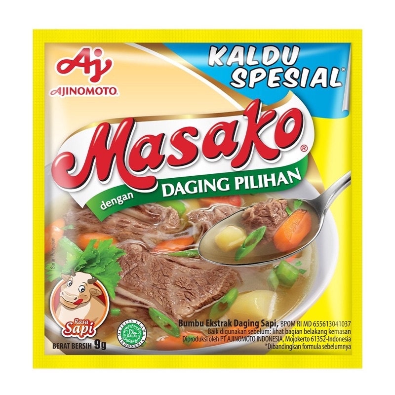 Masako Penyedap Rasa Sapi masako Beef Flavoring - Etsy