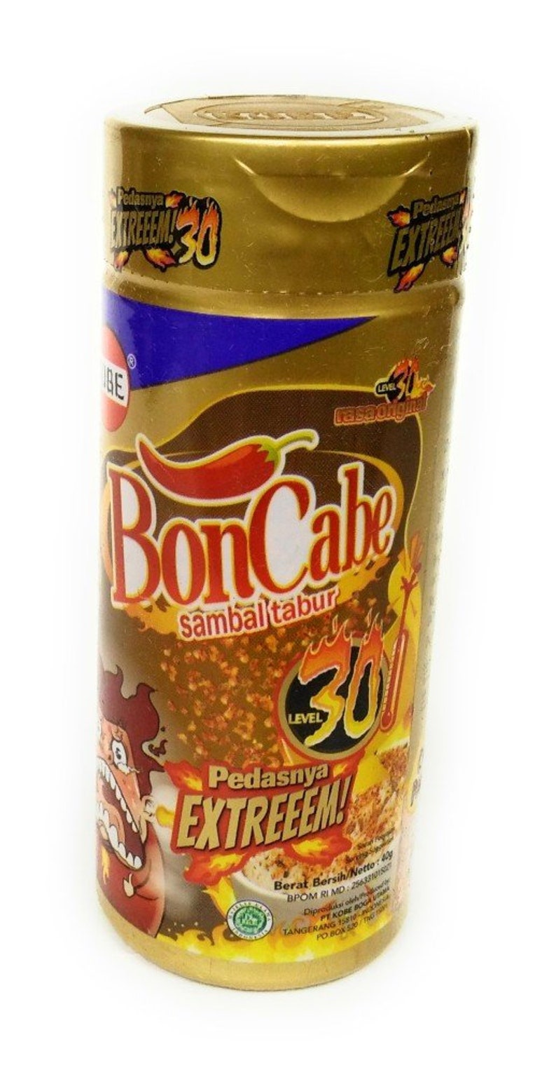 Kobe Bon Cabe boncabe Sprinkle Chili Flakes level 2 Nori - Etsy