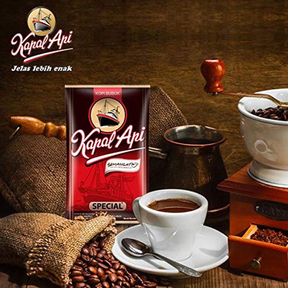 Kapal Api Special Coffee Ground Coffee Powder 65 gr | Etsy
