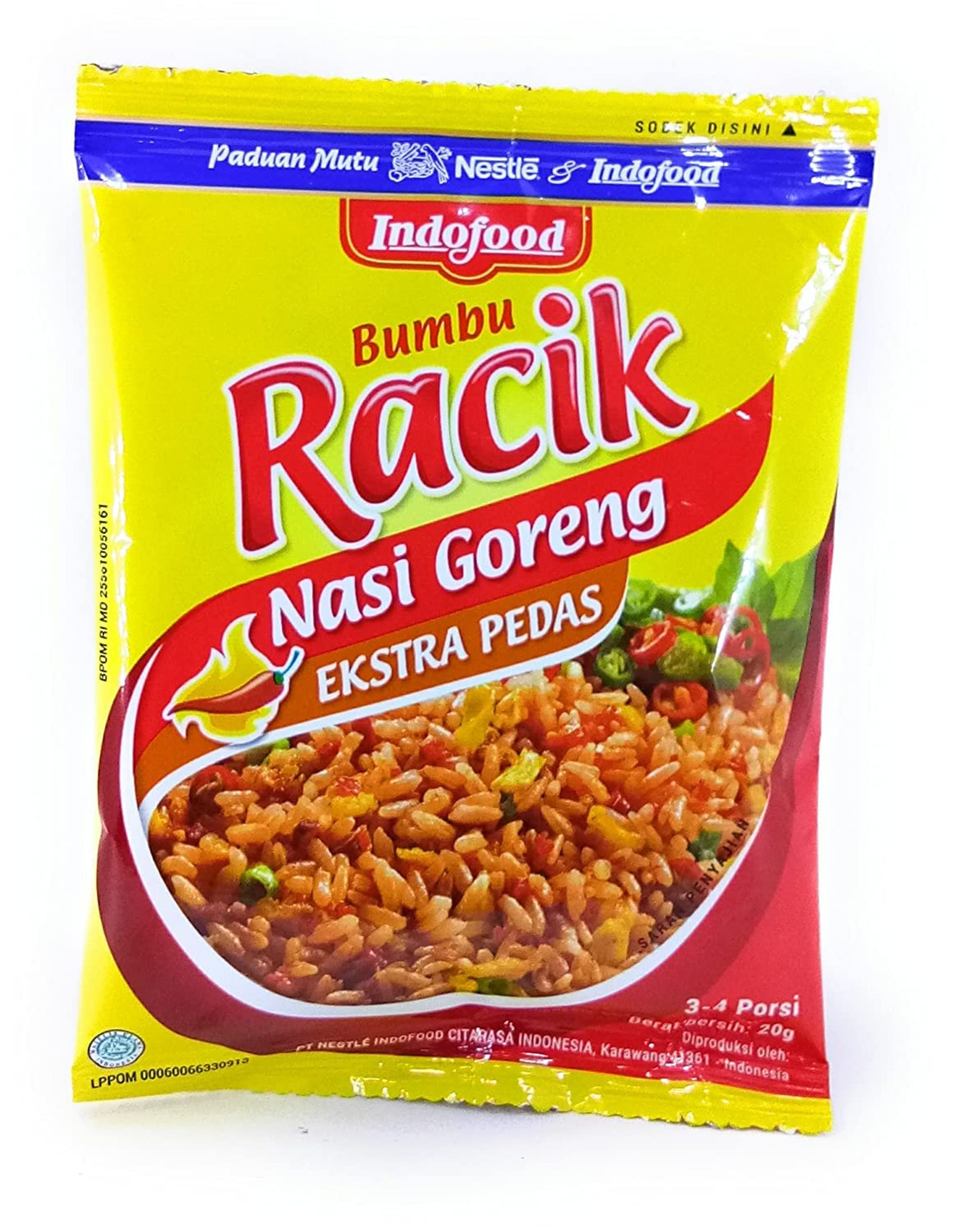 Indofood Racik Nasi Goreng Extra Pedas hot Spicy Frid Rice - Etsy