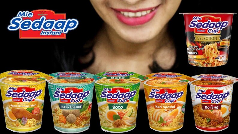 Mie Sedaap Cup Instant soto Baso Spesial Mie Goreng Kari - Etsy