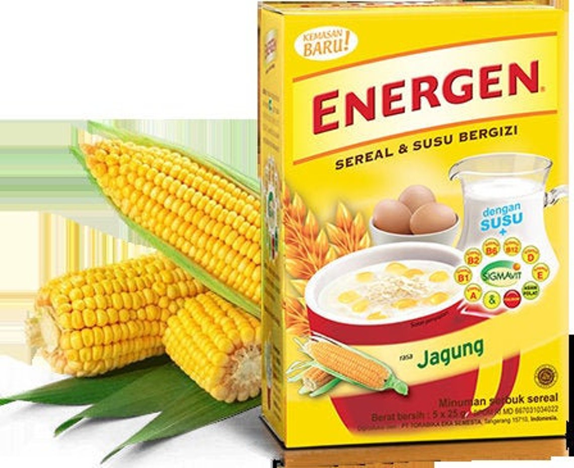 Energen Cereal and Nutritious Milk Corn Flavor Box of 5-ct | Etsy