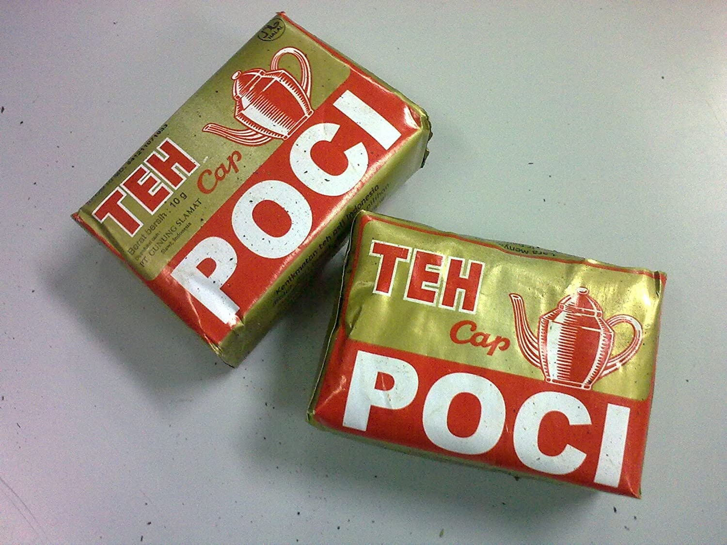 Teh Cap Poci Mas Poci Gold Green Tea Jasmine Loose - Etsy