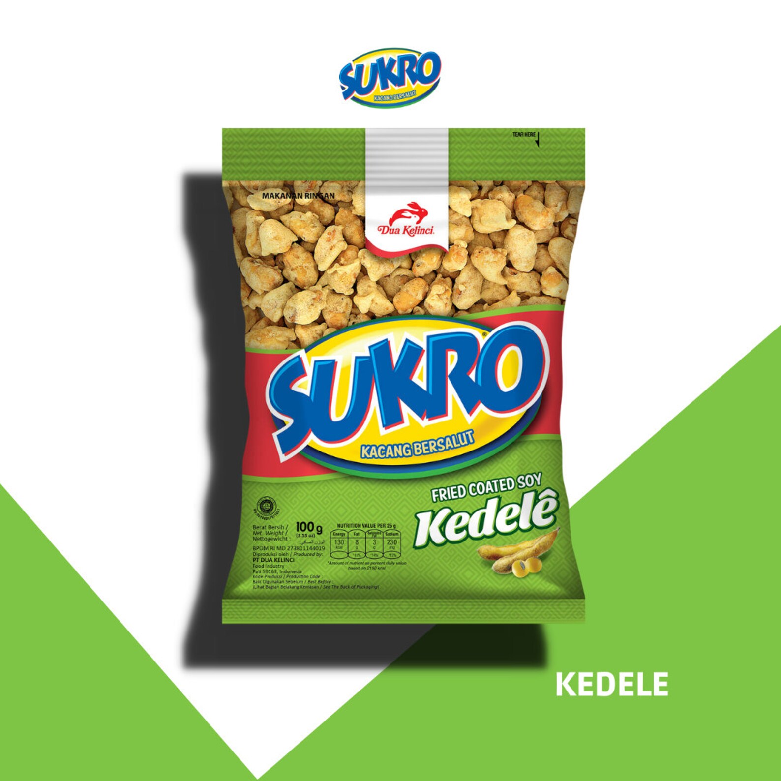 Dua Kelinci Kacang Sukro BBQ, Kedele, Kribo, Polong, Original - Etsy