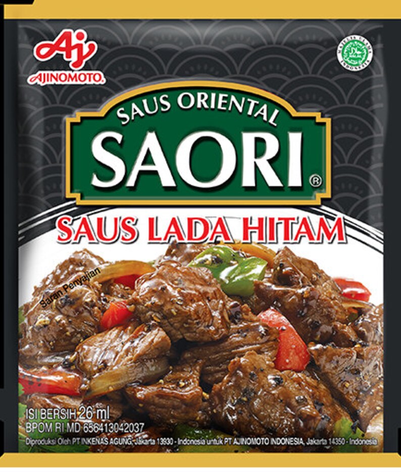 Saori Oriental Sauce Sachets oyster Sauce, Teriyaki Sauce, Sweet Sour ...