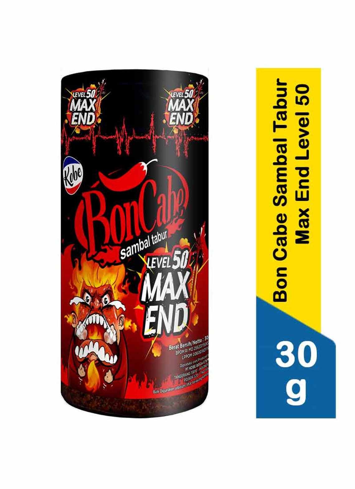 Kobe Bon Cabe boncabe Sprinkle Chili Flakes level 2 Nori - Etsy