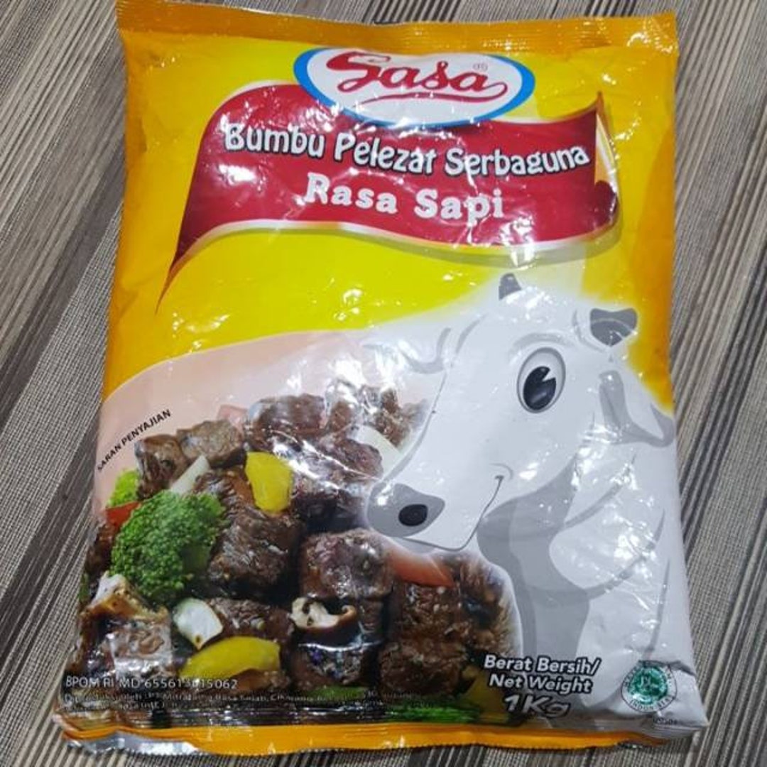 Sasa Bumbu Serbaguna Rasa Sapi beef Flavor Versatile Seasoning, 1 Kg 3 ...