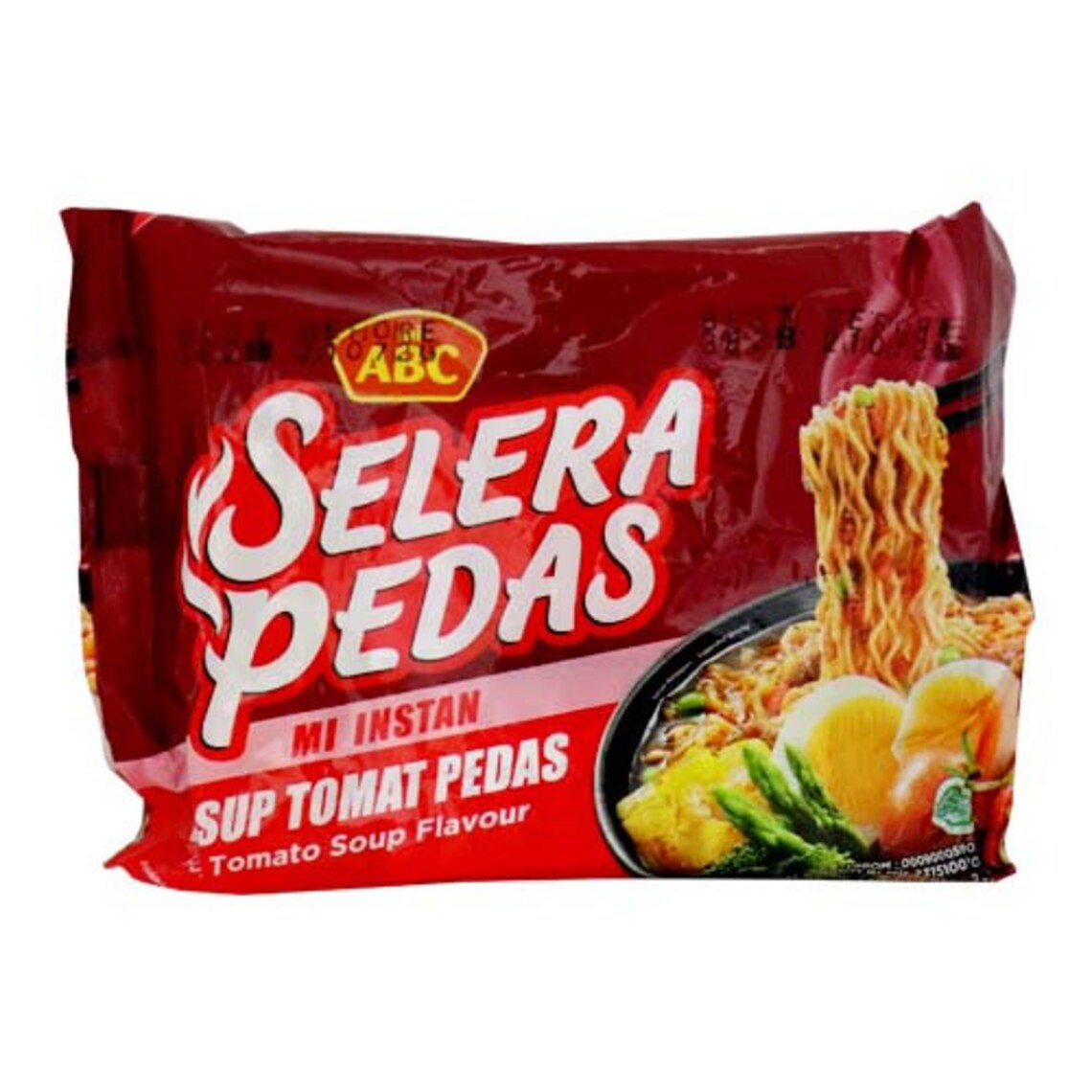 ABC Noodles Spicy Taste/selera Pedas ayam Pedas Limau, Pedas Nampol ...