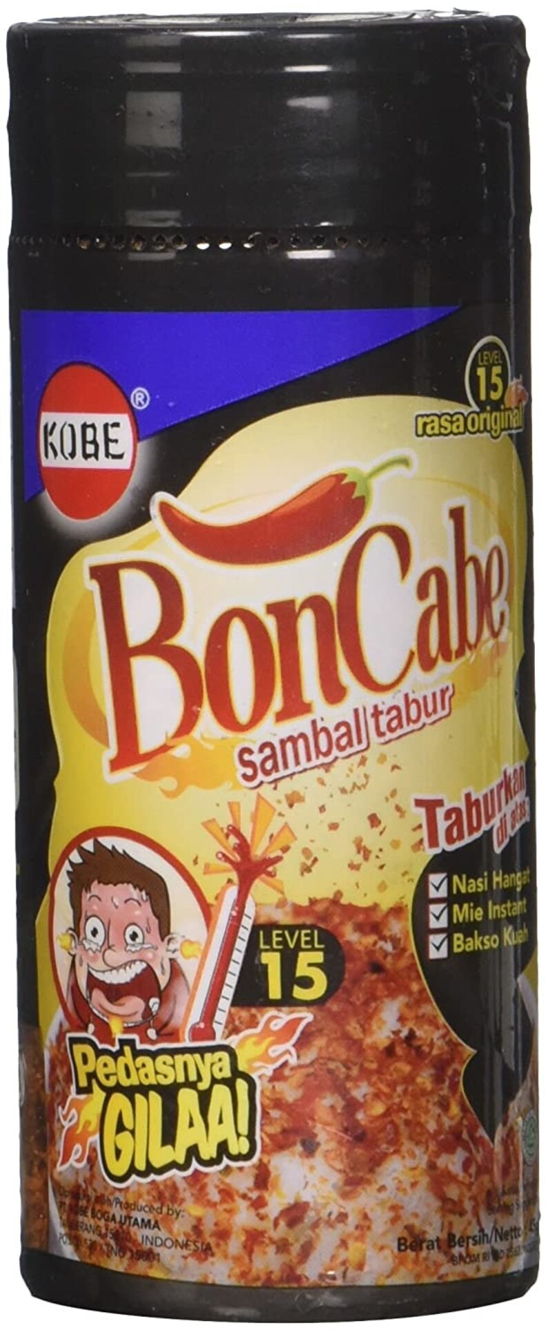 Kobe Bon Cabe boncabe Sprinkle Chili Flakes level 2 Nori - Etsy