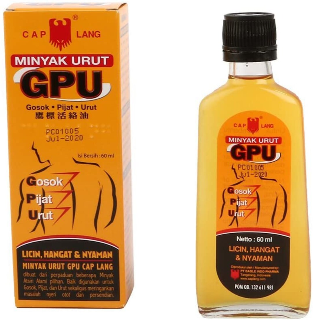 GPU Liniment Oil With Lemongrass - Etsy