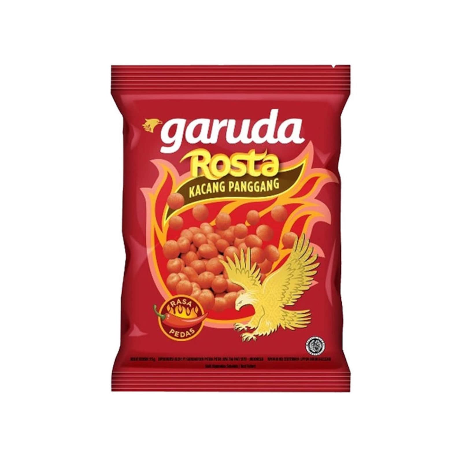 Garuda Rosta Kacang Panggang Rasa Pedas 70gram - Etsy