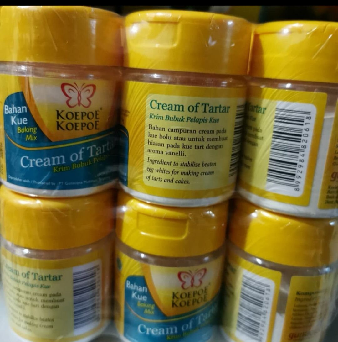 Koepoe-koepoe Cream of Tartar, 43 Gr - Etsy UK