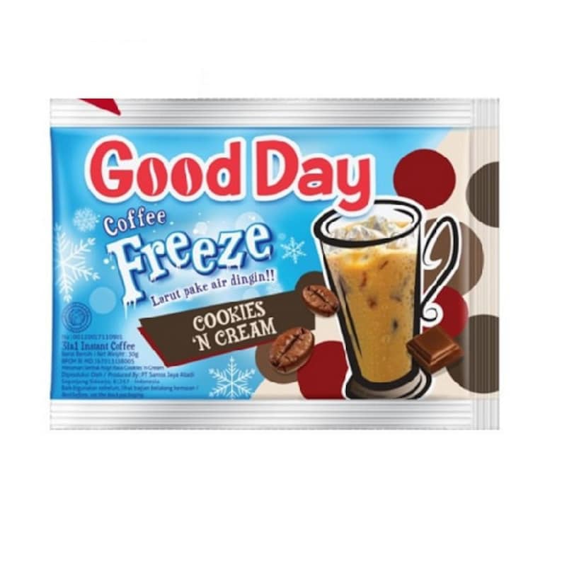 Good Day Freeze Coffee 10 Sachets hazelnut Macchiato - Etsy UK