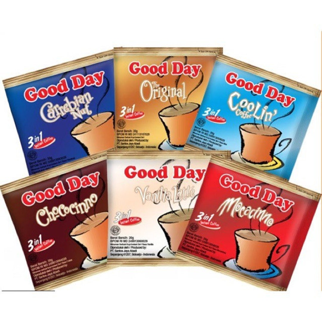 Good Day Instant Coffee 30ct - Etsy