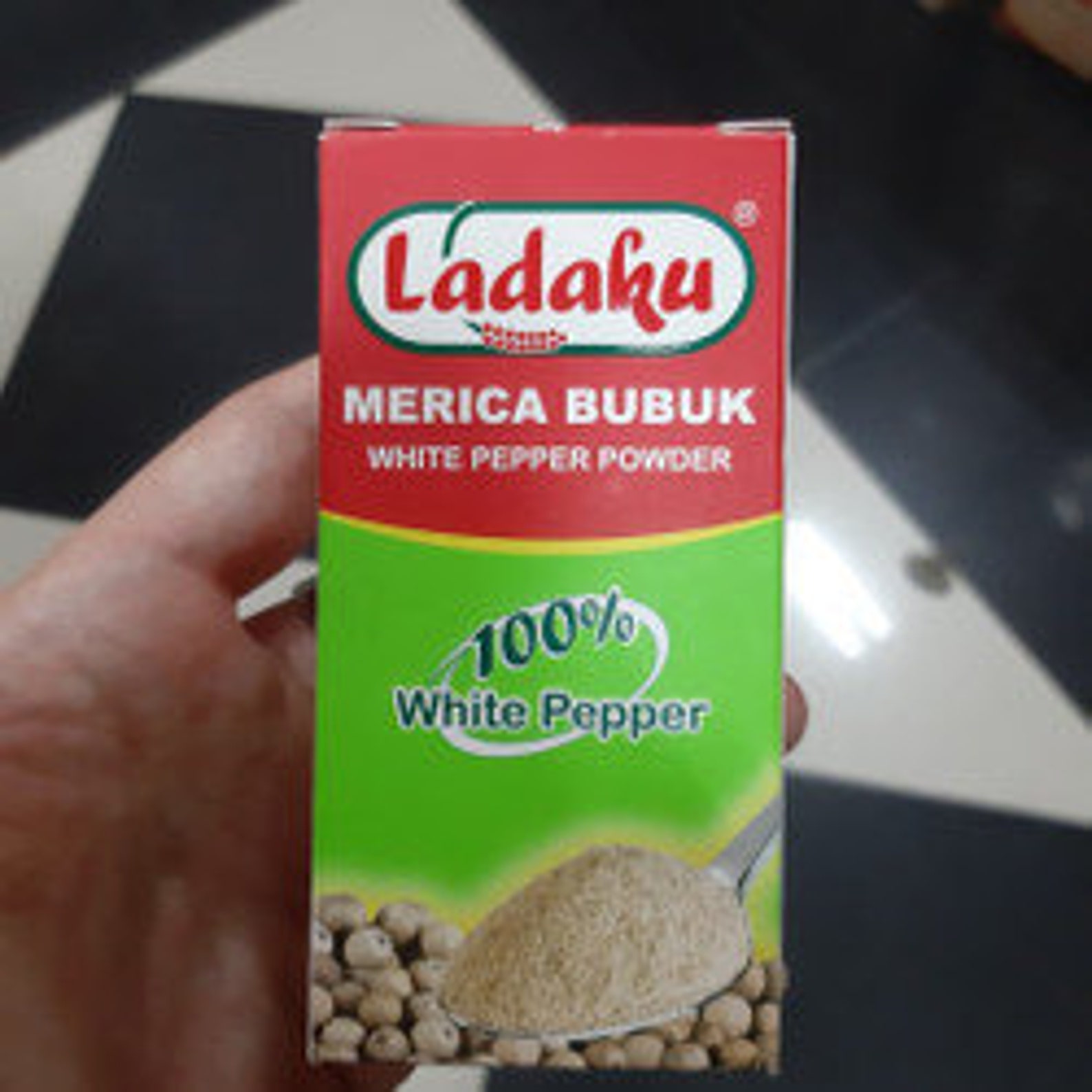 Ladaku White Pepper Powder Bottle Merica Bubuk 30 Ml - Etsy