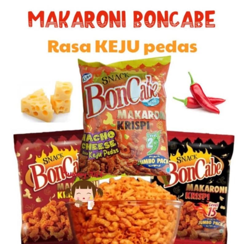 Bon Cabe Snack Macaroni 150gram - Etsy