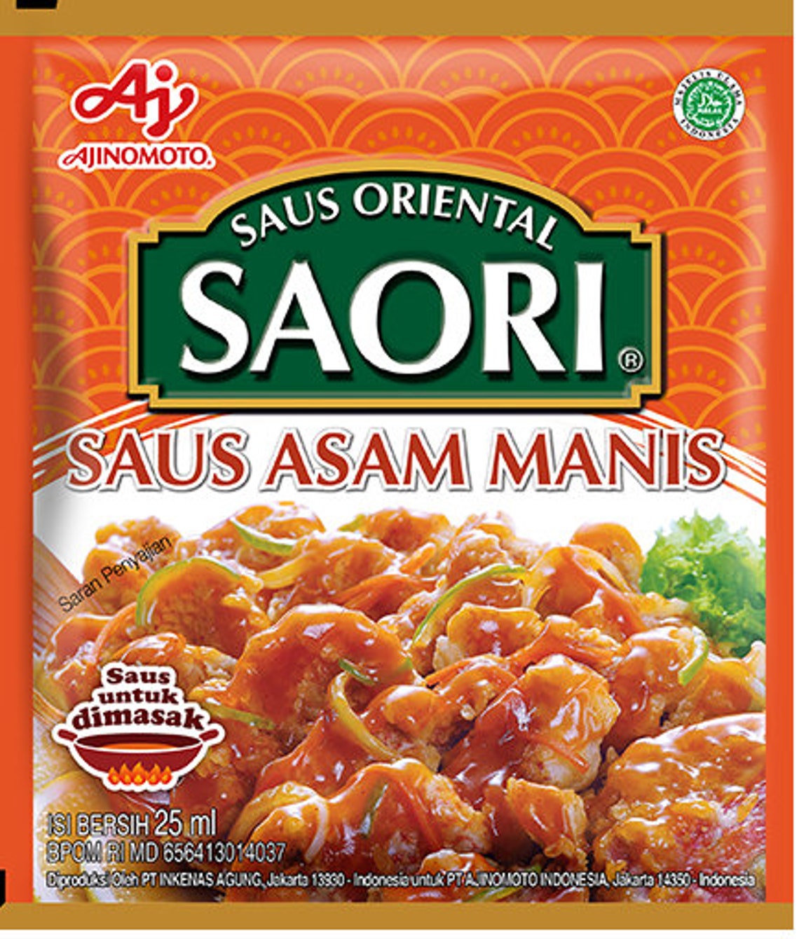 Saori Oriental Sauce Sachets oyster Sauce, Teriyaki Sauce, Sweet Sour ...