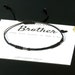 BROTHER Morse Code Bracelet Brother Bracelet Gift for Brother Birthday ...