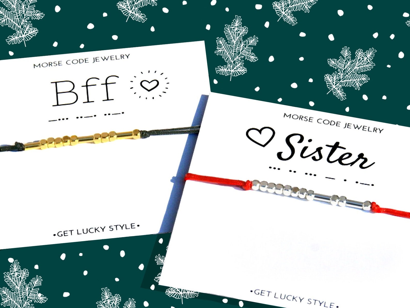 Bff Morse Code Bracelet Best Friend T For Besties Mothers Etsy