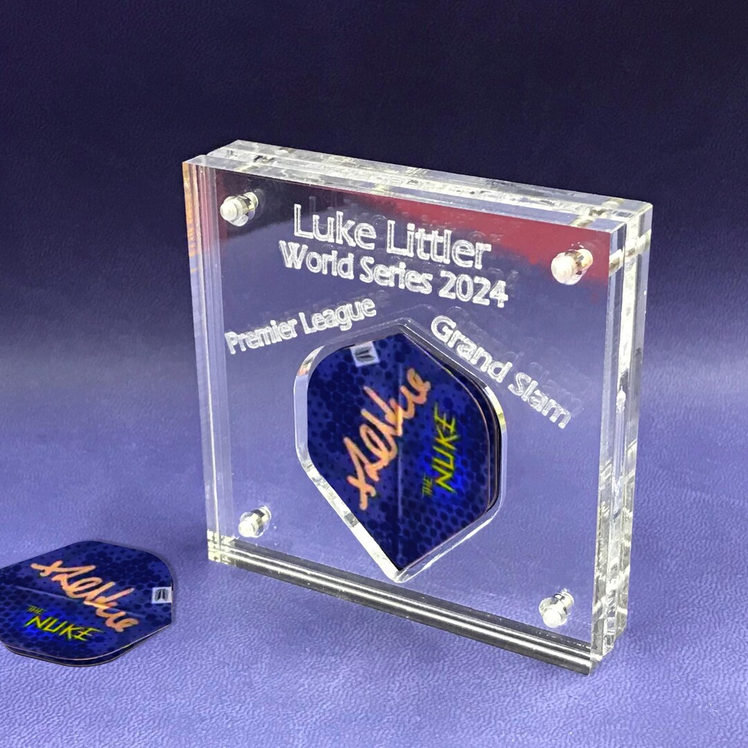 Dart Flight Display Holder- Perfect for Signed Flights No2 and 6, Made ...