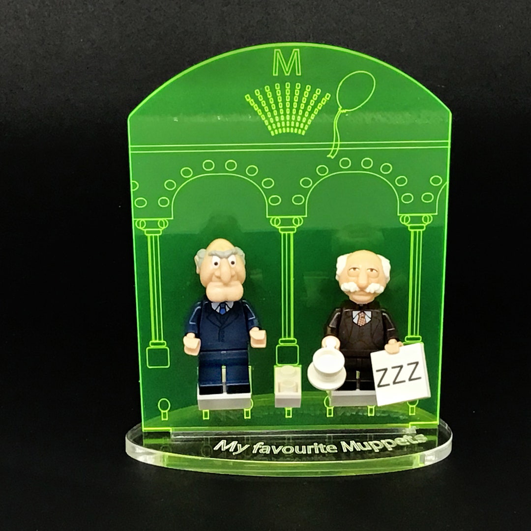 Muppet Lego Character Stage Perspex Display Stand. Takes 2 - Etsy