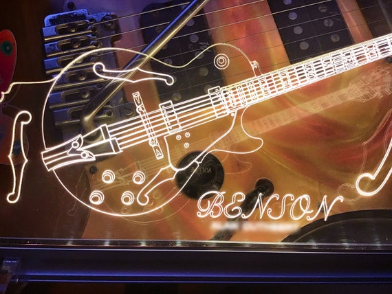 Ibanez benson Custom Guitar LED Lamp can Change - Etsy