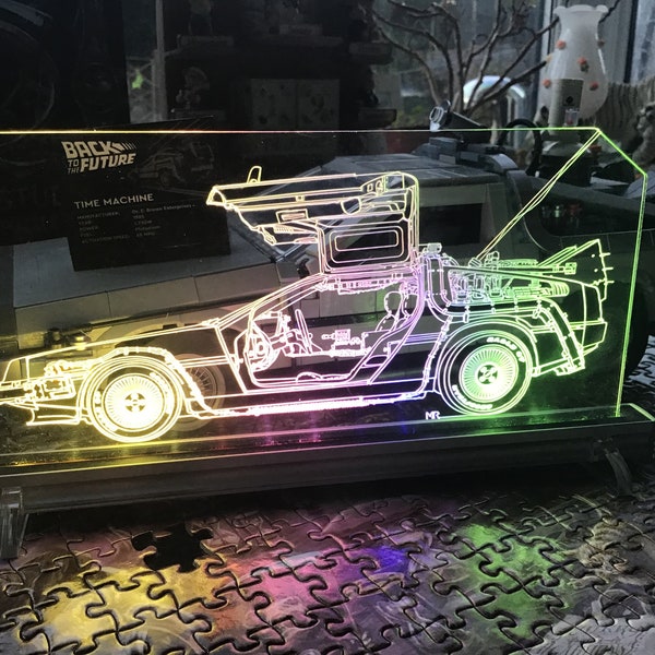 Delorean Art - Etsy
