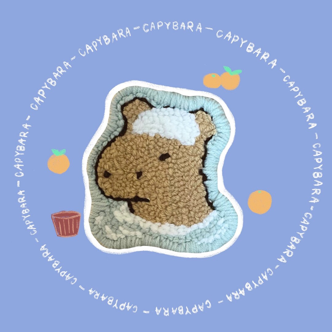 Capybara Coaster - Etsy