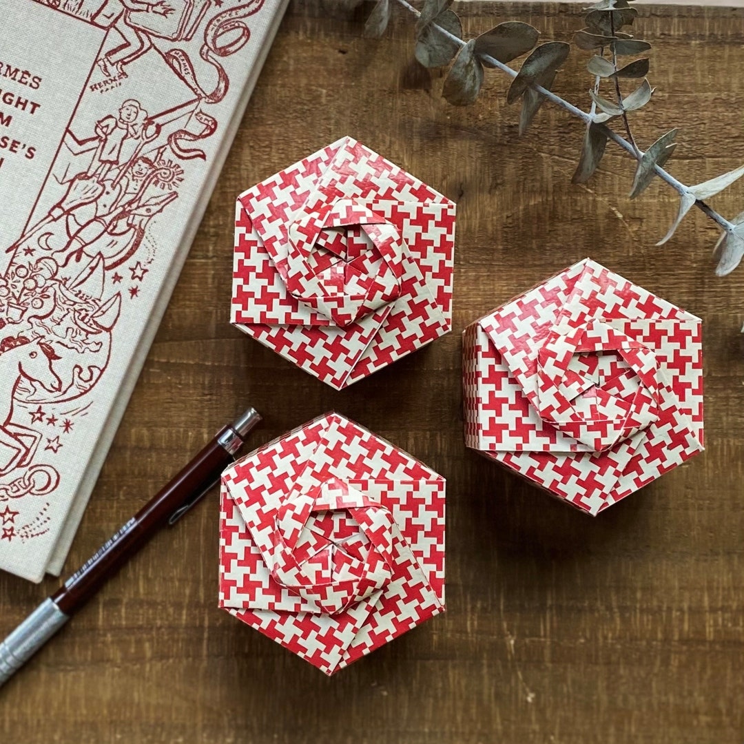 Origami Gift Box/origami Hexagon Box/ Party Favors/ Wedding Favors ...