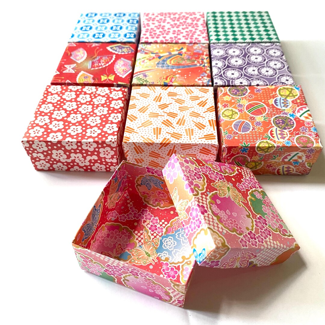 10 Origami Gift Boxes. Party Favors. Wedding Favors. Room Decor ...